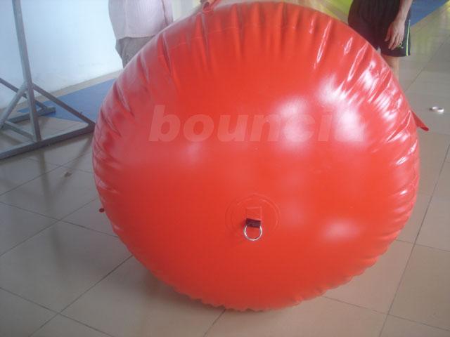 2.5m High Red Color Inflatable Tube / Inflatable Buoy For Advertising