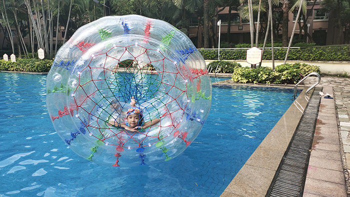 Adult Kids 0.5mm PVC Inflatable Water Roller For Land